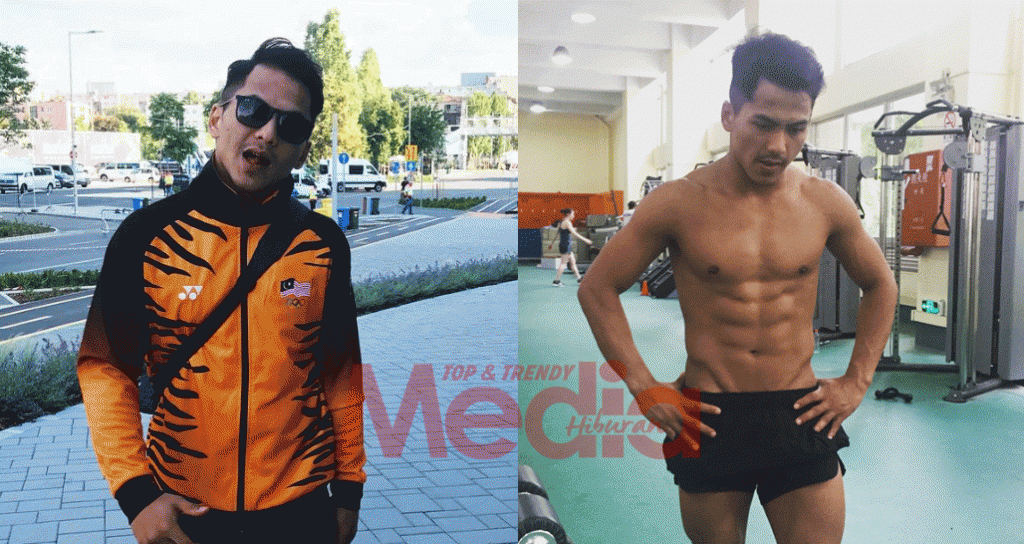 Amsyar Disenarai Atlet Terjun Kacak, Suka Tayang Body