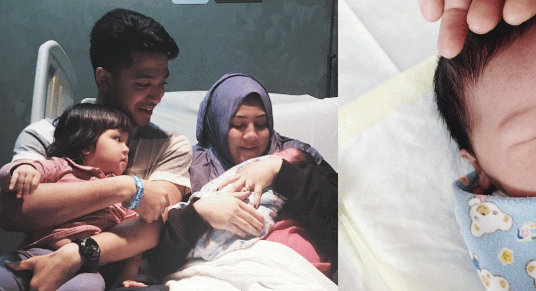 TAHNIAH Syarif Sleeq Timang Anak Kedua