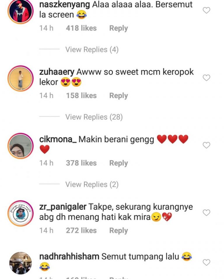 "I Mengalah Untuk Buat You Senyum,"- Reaksi Zizan Razak Buat Mira ...