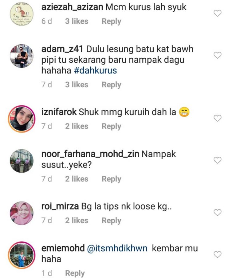 "Nak Tunjuk Leher Dah Ada Kan,"- Rakan Artis & Netizen Kagum ...