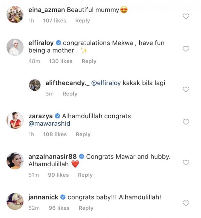 "Kami Namakannya Raden Muhammad Rafael,"- Mawar Rashid Selamat Bersalin ...