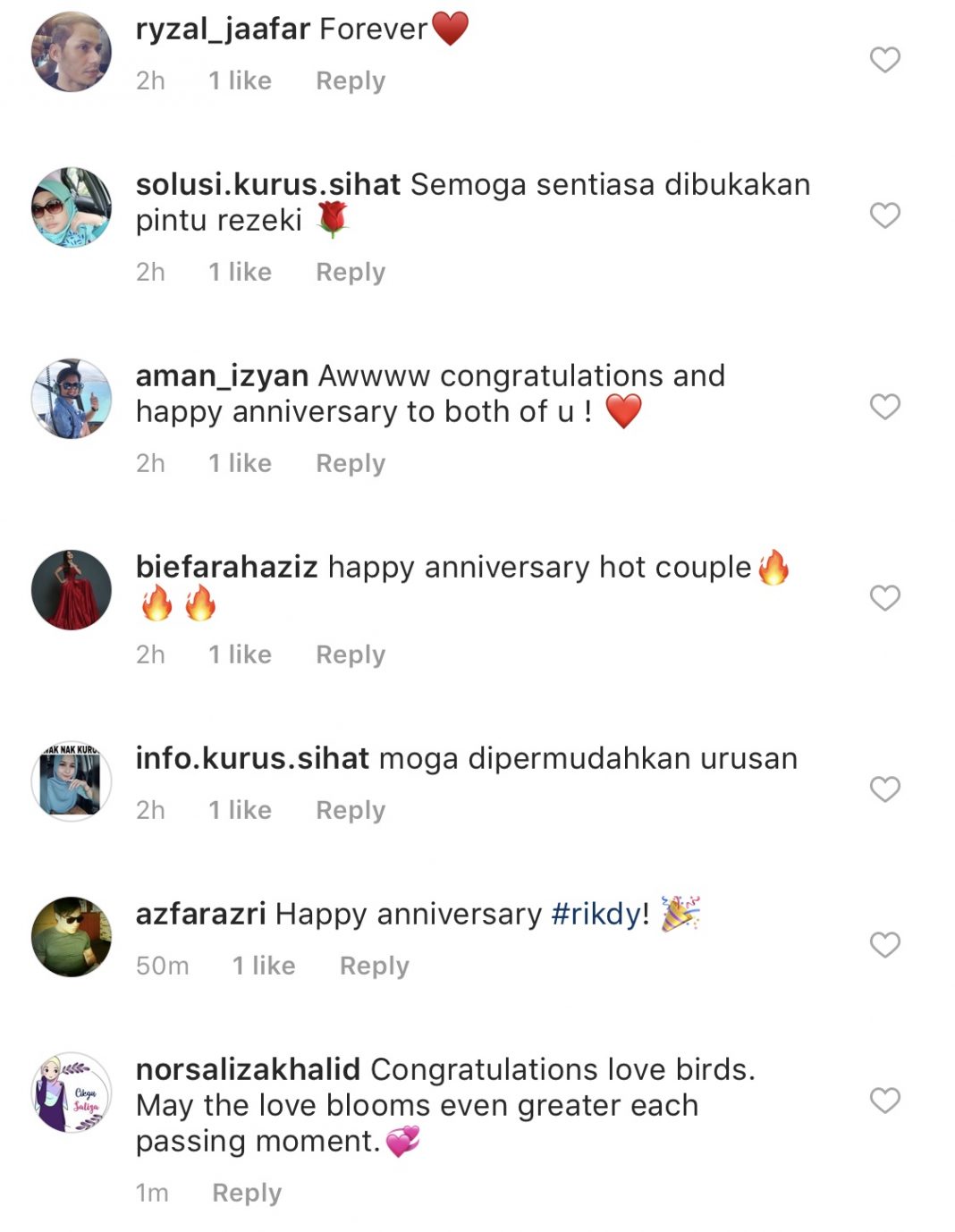 Ini Dia Ucapan 'Bersemut' Dynas Mokhtar Buat Suami, Romatis Sangat!