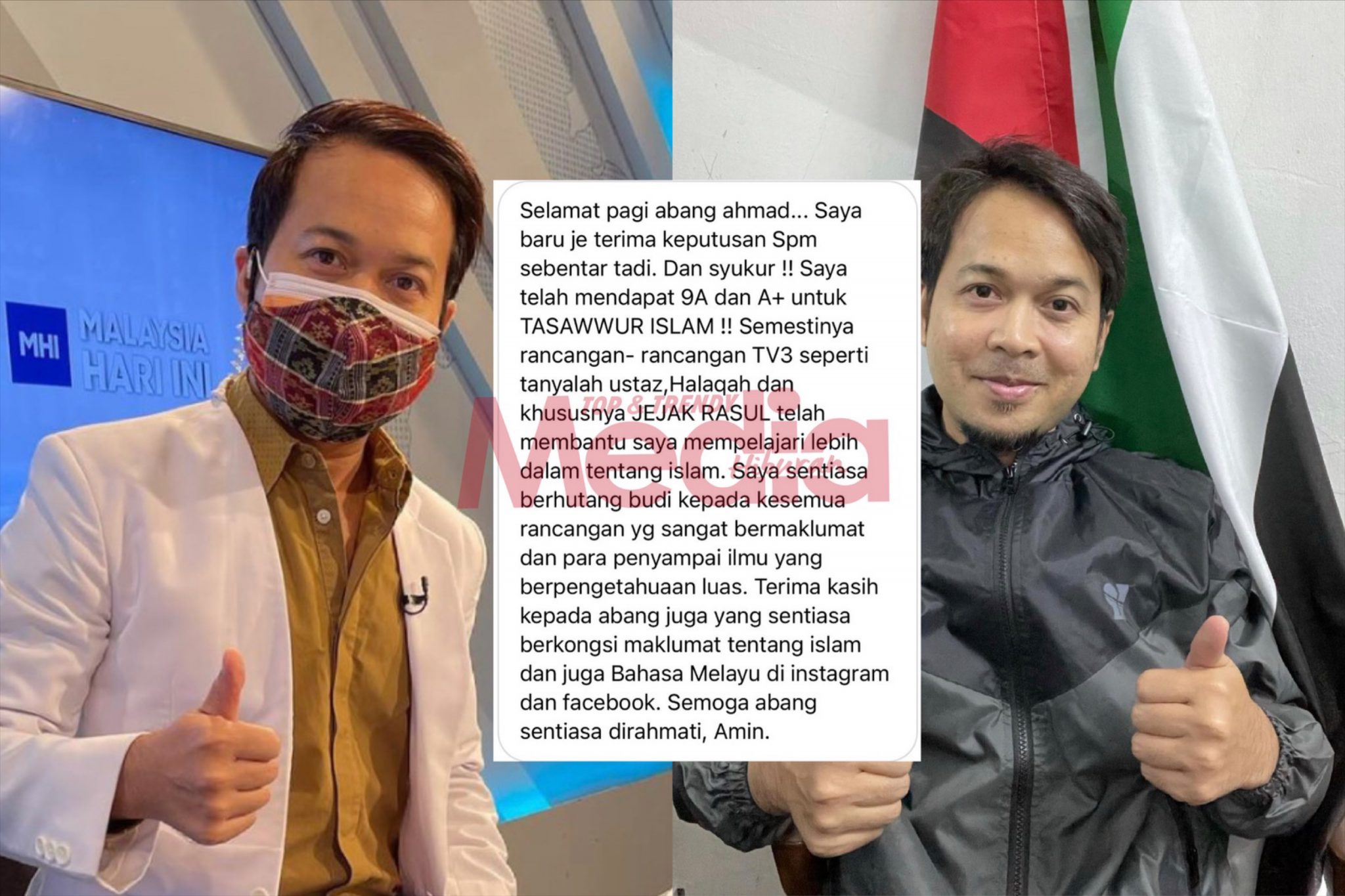 Result Cemerlang SPM 9A Dan Raih 1A+ Tasawwur Islam, Pelajar India Ini ...