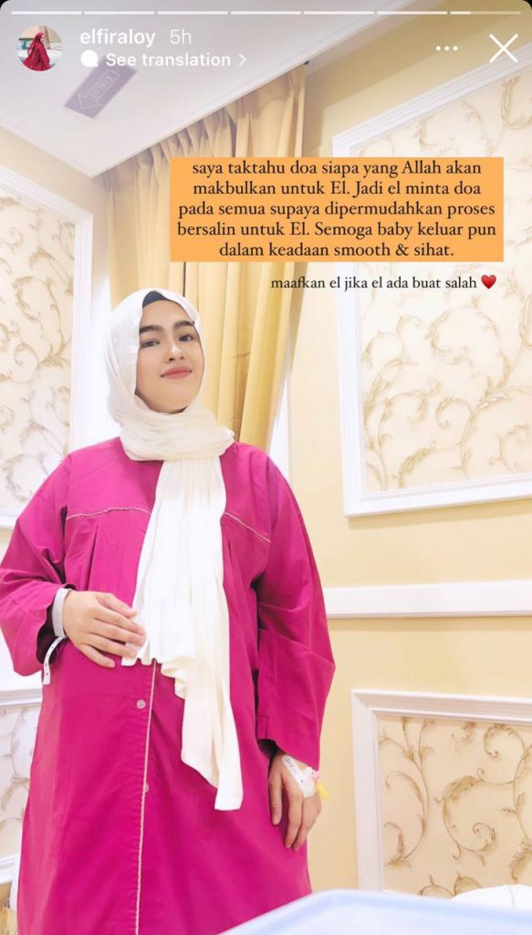 "Saya Tak Tahu Doa Siapa Yang Allah Akan Makbulkan, Jadi...," - Bakal Bersalin Bila-Bila Masa ...