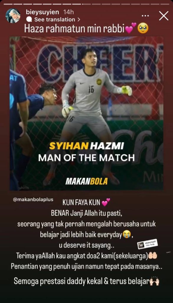 “Penantian Penuh Ujian Tapi Tepat Pada Masanya,” - Syihan Hazmi Pamer ...