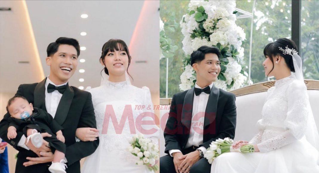 Rai Ulang Tahun Pertama Perkahwinan, Harith Zazman & Isteri Angkut Anak ...