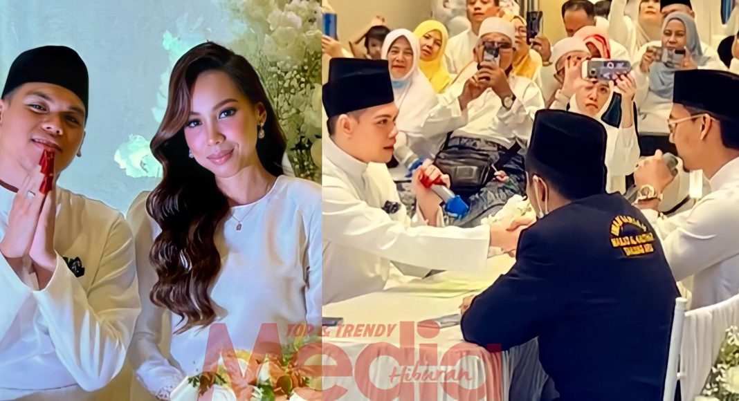Tahniah! Sekali Lafaz Anggota K-Clique Fareed Sah Bergelar Suami, Kakak MK Pilihan Hati
