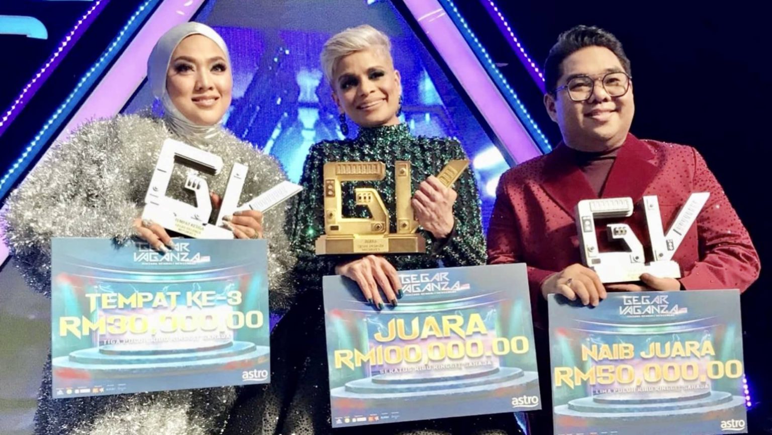 Lihat ‘Score’ GV9 Akhir; Jaclyn Victor Juara Dengan 85.86% Jauh Beza Markah Bob Yusof, 76.28%