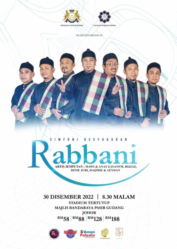 Konsert Rabbani 25 Tahun Dalam Industri Disember Ini, Ramai Sedia Nak ...