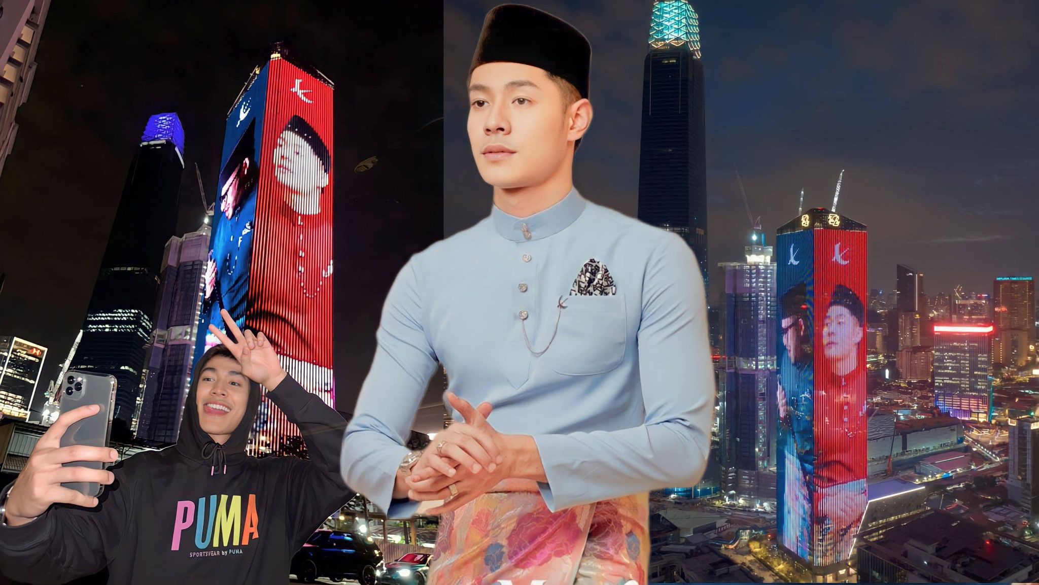 Meerqeen Bangga! Wajah Megah Terpampang Di Papan Iklan Digital Gergasi ...