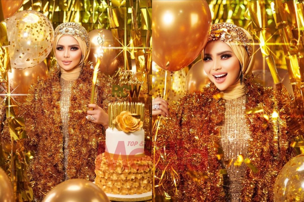 Meniti Usia 50-an, Che Ta Glamor Rai Hari Jadi Tema Emas Kemewahan ...