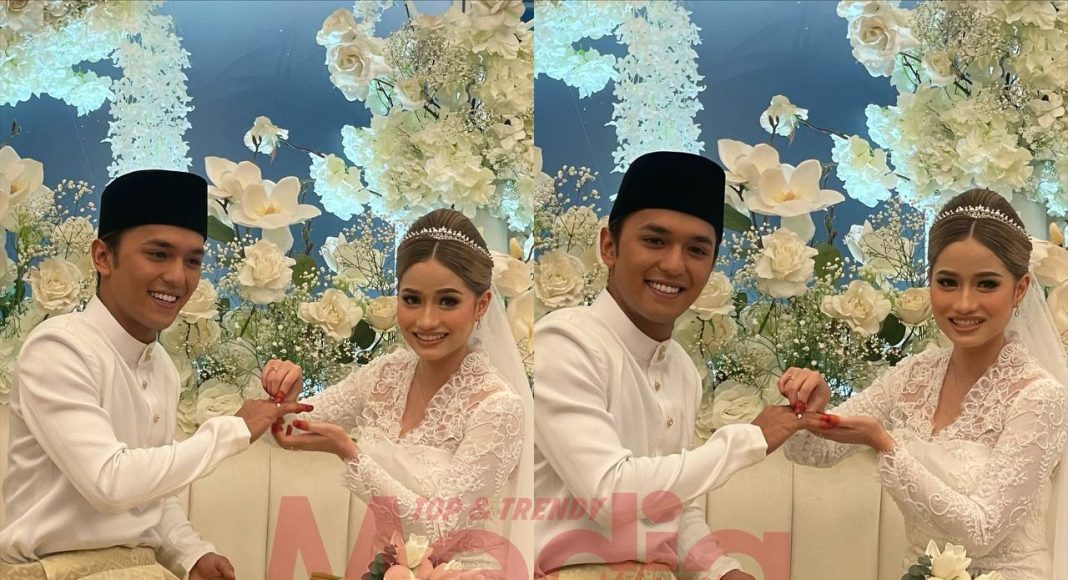 Aiman Tino Sah Bergelar Suami Syarah Haifa Dengan Sekali Lafaz
