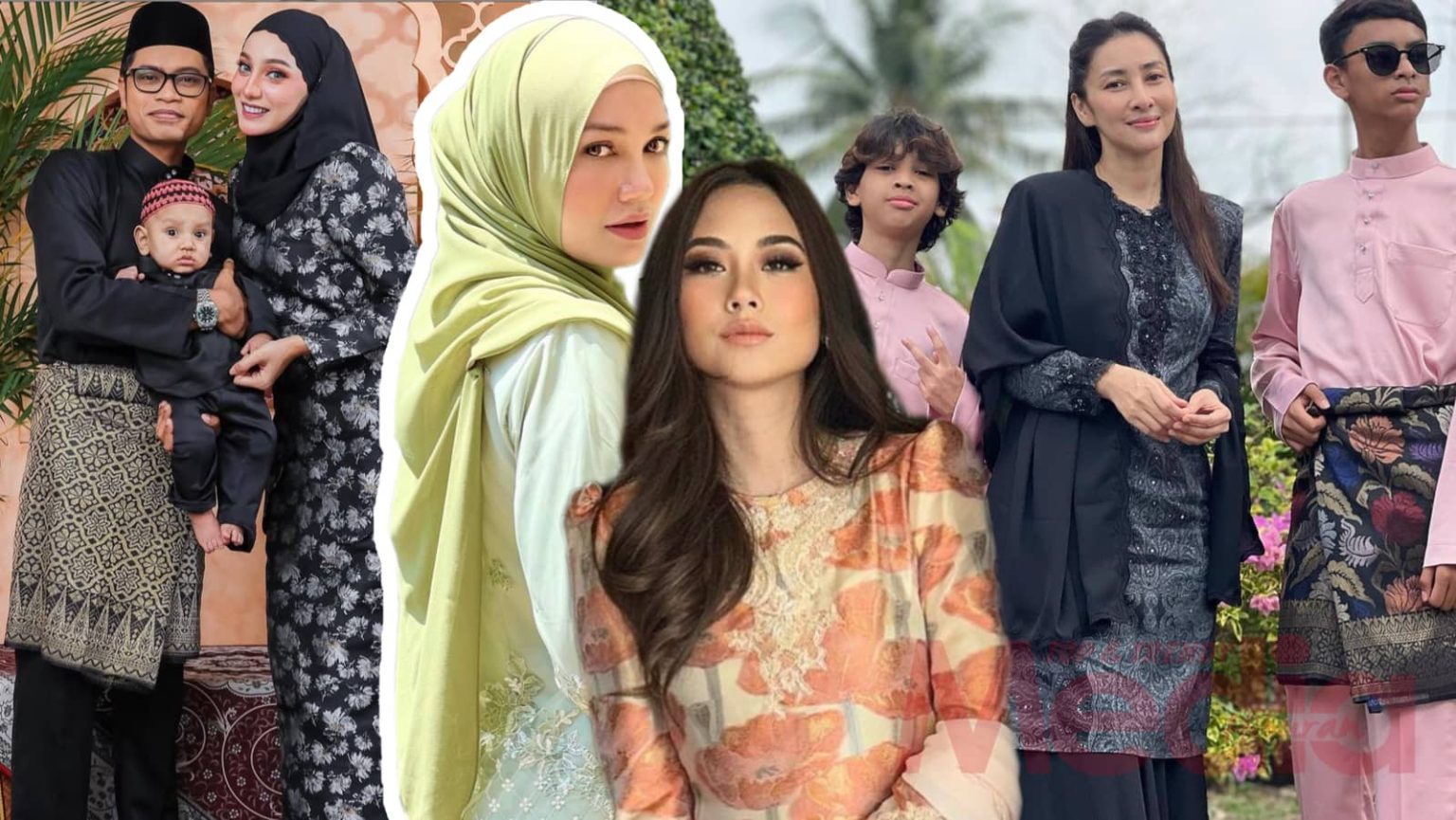 [GAMBAR] Separuh Hari Syawal Pertama, Lihatlah #OOTD Raya Artis Kita ...