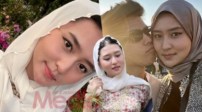 Anis Sofea Bergambar Hanya Pakai Selendang Di Hari Raya, Padam Foto ...