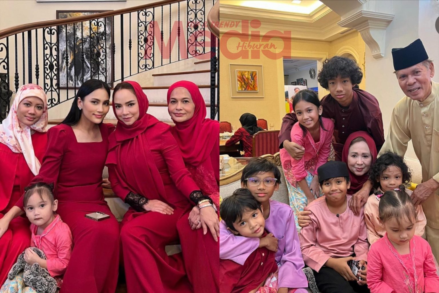 Netizen Puji & Teruja Fasha & Nora Berfoto Sama; "Anak-Anak Menyatukan ...