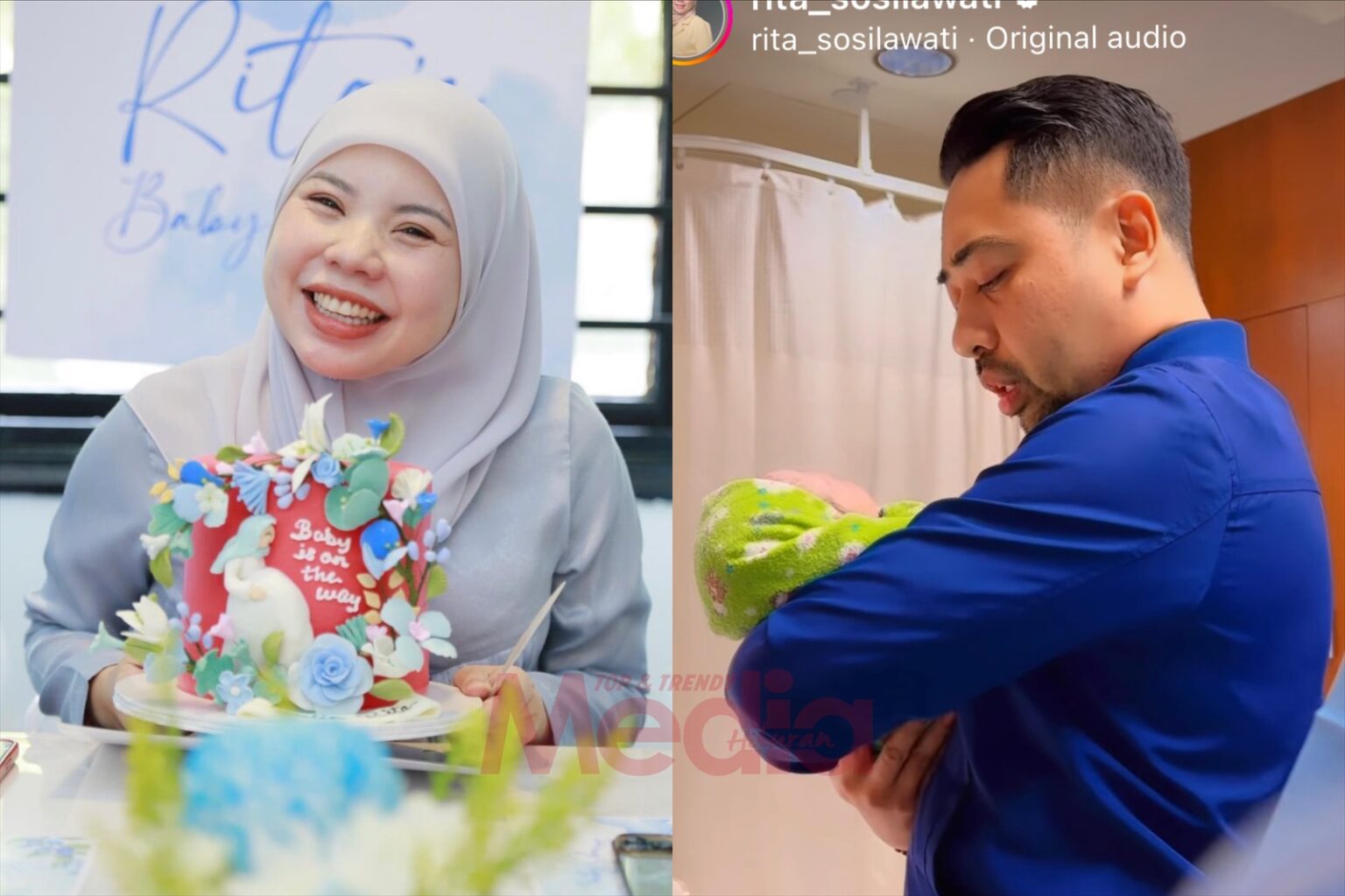 Rita Sosilawati Selamat Bersalin Anak Kelima, Suami Bersyukur