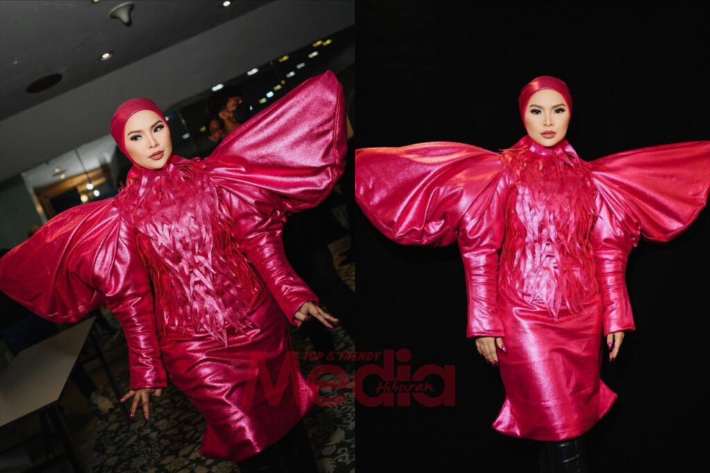 Baju Aina Abdul; "Dah Tak 'Bengkak' Kepala, 'Bengkak' Bahu Pula..."